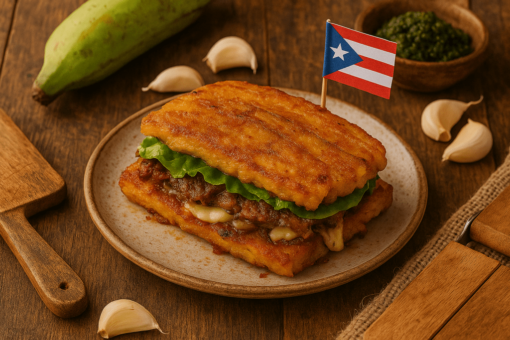 Ji­baro Plantain and Steak Sandwich Recipe - CALIRICANS.COM